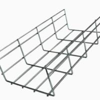 China 50mm to 1200mm Wire Mesh Cable Tray Wire Mesh Tray Manufacturer for sale