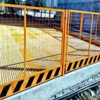 China Orange Color Edge Protection Barrier For Fall Protection for sale