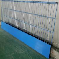 China Fall Protection Edge Protection Barrier  Blue Sturdy Weather Resistant for sale