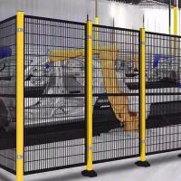 China Orange Color Robot Safety Fencing For Warehousing for sale
