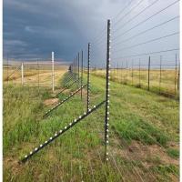 China High Strength Electric Security Fence For House With 316 Stainless Steel Wire for sale