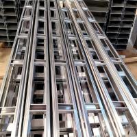 China 50mm Medium Duty Stainless Cable Tray 1.8-9.0m Span for sale