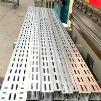China 3 Inch Single Rail Aluminum Cable Tray High Strength 1.8m 3.0m 6.0m Span for sale