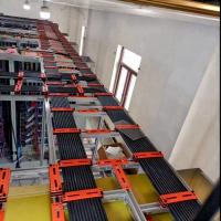 China Heavy Duty 1.5-9 M Electrical Ladder Tray Hot Dip Galvanized for sale
