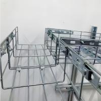 China 304 316 Stainless Steel Wire Cable Tray 50mm Light Duty for sale