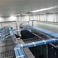 China 150mm Cable Basket 2m 3m Customizable Metal Network Cable Bridge for sale