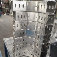 China 700mm Aluminum Basket Tray / Perforated Cable Tray And Cable Ladder for sale