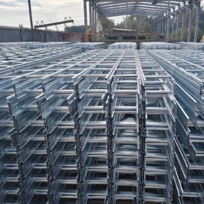 China Electrical 150mm Width Ladder Tray compact lightweight cable support system for sale