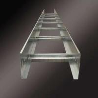 China Heavy Duty Load 1200 Mm Aluminum Ladder Cable Tray 3m for sale