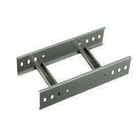 China Heavy Duty Load 1200 Mm Aluminum Ladder Cable Tray 3m for sale