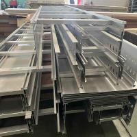 China Heavy Duty Load 1200 Mm Aluminum Ladder Cable Tray 3m for sale