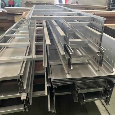 China Heavy Duty Load 1200 Mm Aluminum Ladder Cable Tray 3m for sale