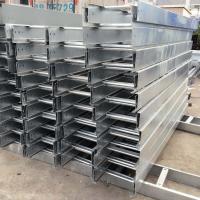 China Width 450mm Network Cable Ladder Hot Dip Galvanized for sale