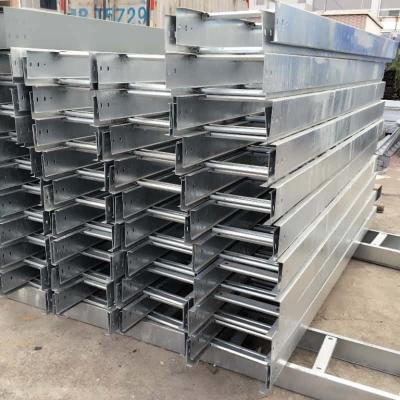 China Width 450mm Network Cable Ladder Hot Dip Galvanized for sale