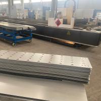 China Aluminum Alloy Metallic Perforated Cable Tray 100mm Fully Enclosed for sale