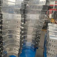 China 300mm Galvanized Perforated Cable Tray In Electrical for sale
