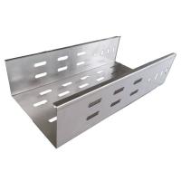 China 500mm Perforated Trunking / Stainless Steel Cable Tray Standardized for sale