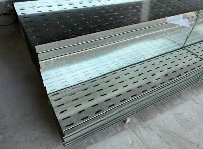 China Astm A123 / En Iso 1461 100mm Perforated Cable Tray Hot Dip Galvanizing for sale