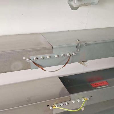 China Aluminum Alloy 50mm Cable Tray Perforated Type Light Duty for sale