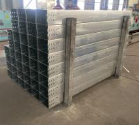 China 2 Inch Width Gi Perforated Cable Tray With Cover for sale