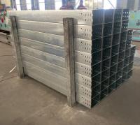 China 2 Inch Width Gi Perforated Cable Tray With Cover for sale