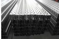 China 100mm 150mm 200mm Width Aluminium Perforated Cable Tray With Cover for sale