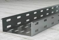 China 100mm 150mm 200mm Width Aluminium Perforated Cable Tray With Cover for sale