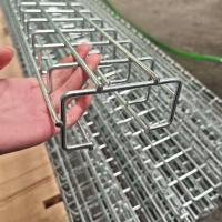 China pre galvanized welded wire mesh cable tray 10 inch for sale