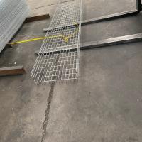 China Galvanized 100mm Wire Mesh Cable Tray System Heavy Duty for sale