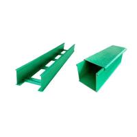 China Green 150mm X 75mm Frp Cable Tray With Cover for sale