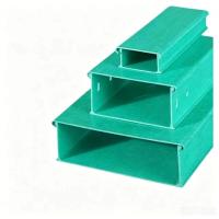 China Anti Corrosive Composite Fiberglass Cable Duct 800mm x 200mm For Industrial Wiring for sale