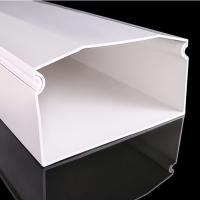 China Lightweight 40x25mm Electrical Cable Tray Pvc Easy Installation for sale