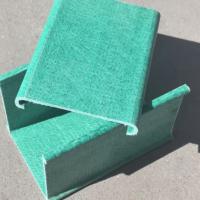 China Chemical Resistant Fiberglass Cable Tray FRP Cable Raceway 250mm x 150mm for sale