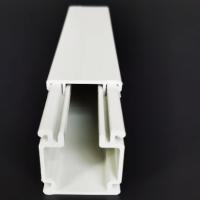 China Anti Aging Divided 25x15mm PVC Cable Tray Ul Standard Wiring Duct for sale