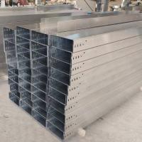 China Zinc Coating Galvanized Steel Cable Tray Solid Bottom / Trough for sale