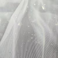 China Starry Sky Glitter Tulle Fabric Net Bronzing Soft Spandex for Clothing and Underwear for sale