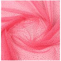 China Stylish Lightweight 100% Polyester Warp Knitted Fabric Breathable Starry Dots Bronzing Mesh Sequin Yarn Glitter Powder Sprinkles for sale