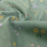 China Polyester Spandex Microfiber Fabric Breathable Lightweight Knitted Stretch Bedding & Garments Home Textiles for Printing for sale