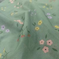 China Polyester Spandex Microfiber Fabric Breathable Lightweight Knitted Stretch Bedding & Garments Home Textiles for Printing for sale
