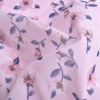 China Women's Lightweight Linen Fabric Sarees Soft Digital Flower Printed Mesh for Party & Wedding Breathable & Fashionable for sale