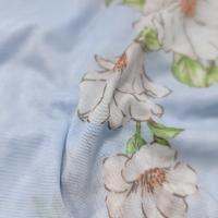China Wholesale Breathable Floral Design Knitted Mesh Fabric Durable Printed Cloth for Clothing Bedding & Decoration Use for sale