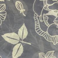 China Intricately Printed 95% Polyester 5% Spandex Knitted Curtain for Girls Anti-Static Mesh Fabric for Bedding Dresses Bags for sale
