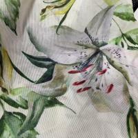 China Stylish Polyester-Spandex Blend 95% Polyester 5% Spandex Korean Printed Nylon-Spandex Fabric for Girls' Dresses Knitted for sale