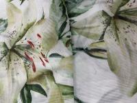 China Stylish Polyester-Spandex Blend 95% Polyester 5% Spandex Korean Printed Nylon-Spandex Fabric for Girls' Dresses Knitted for sale