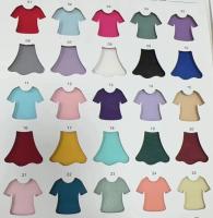 China New Trending Men's T-shirt 75% Nylon 25% Spandex Quick Dry Stretch Fabric Multiple Colors for sale