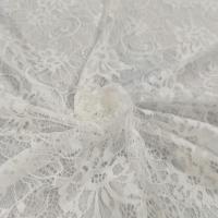 China Wide Nylon Spandex Floral Lace Fabric 87 GSM Lightweight 4-Way Stretch Soft Breathable 1 Yard for Lingerie for sale