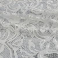 China Wide Nylon Spandex Floral Lace Fabric 87 GSM Lightweight 4-Way Stretch Soft Breathable 1 Yard for Lingerie for sale