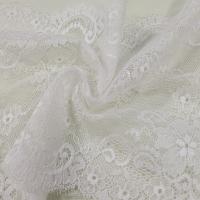 China Multicolored Floral Embroidered Tulle Lace Trim Eco-Friendly Wedding Dress with Applique Decoration for sale