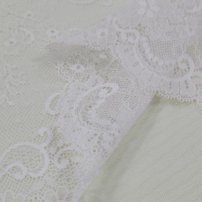 China Soft Nylon Lace Trim with Spandex Mesh Non-Stretch Embroidery Decoration for Lingerie Garments Clothes Bags Clothing Accessories for sale