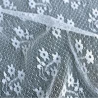 China Women's & Children's Clothing Soft Little Flowers Lace Fabric Mesh Nylon Non-Elastic Wholesale Tulle Stage Clothing Manufacturer for sale
